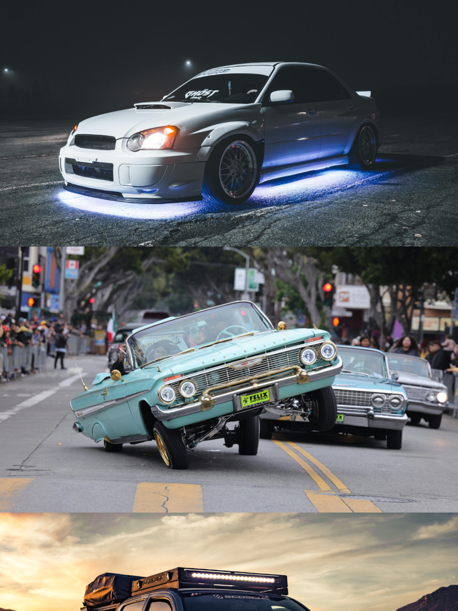 7 Car Trends That Faded Away: Undercar Lights, Tinted Windows, Coloured ...