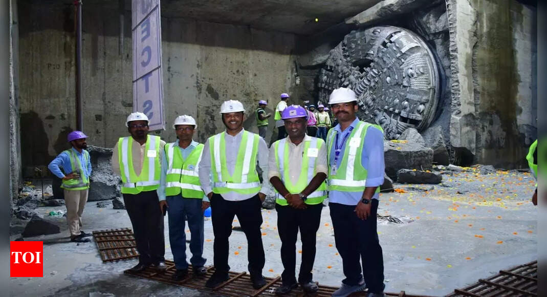 Chennai Metro Rail phase 2: Tunnelling completed between Ayanavaram and ...
