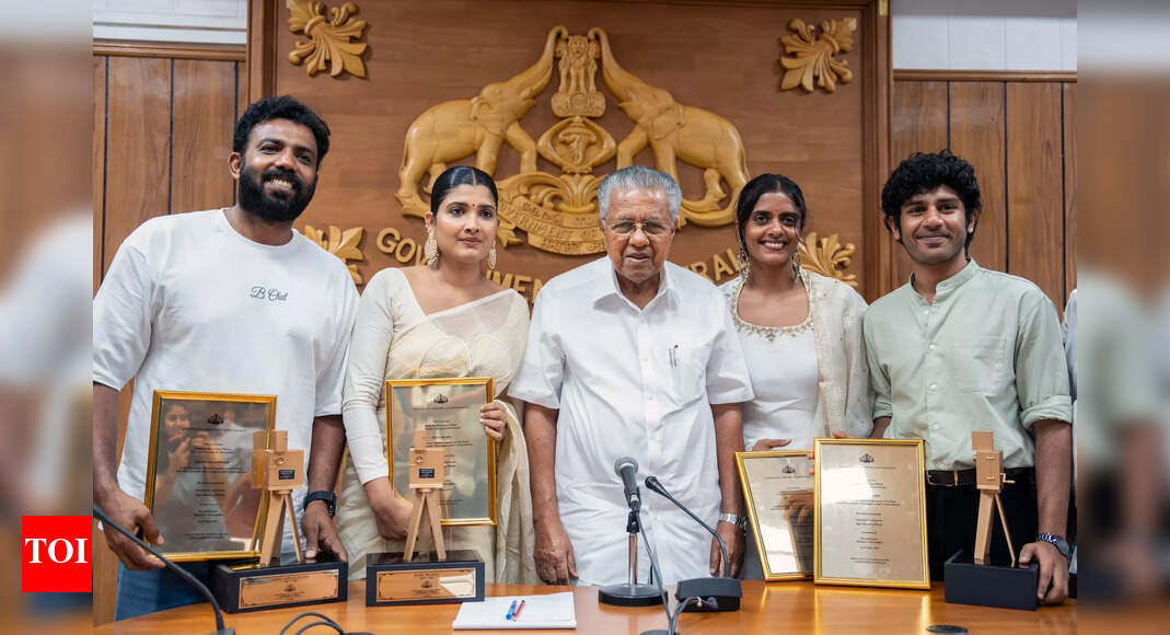 Kerala Government Honours All We Imagine As Light Actors Kani Kusruti Divya Prabha And Others