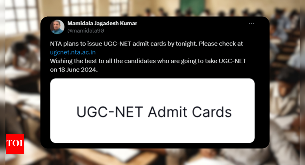 UGC NET Admit Card 2024 Live: UGC NET Admit Card 2024 released on ugcnet.nta.ac.in - The Times ...