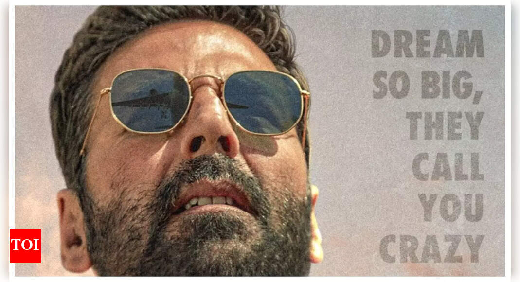 'Sarfira' FIRST poster: Akshay Kumar's rugged look in this inspiring ...