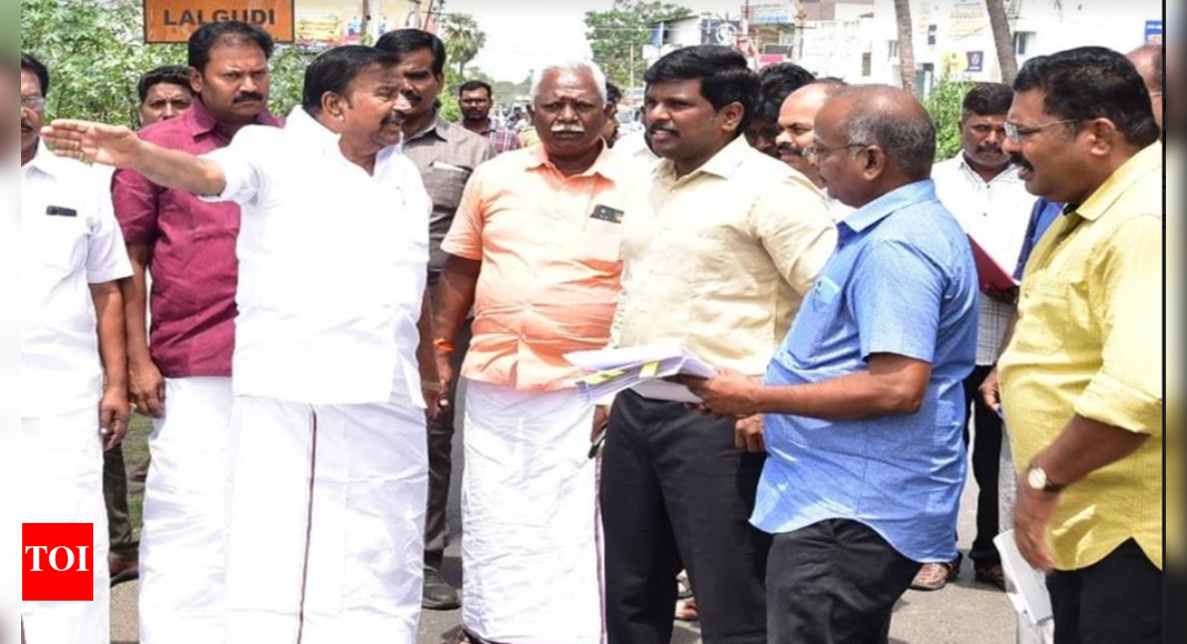 Minister inspects site for new bus terminus in Lalgudi | Trichy News ...