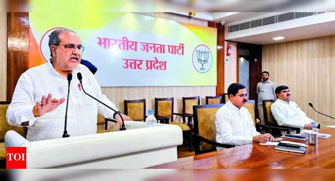 UP BJP Chief: Examining Causes Behind Below Expectation Performance in ...
