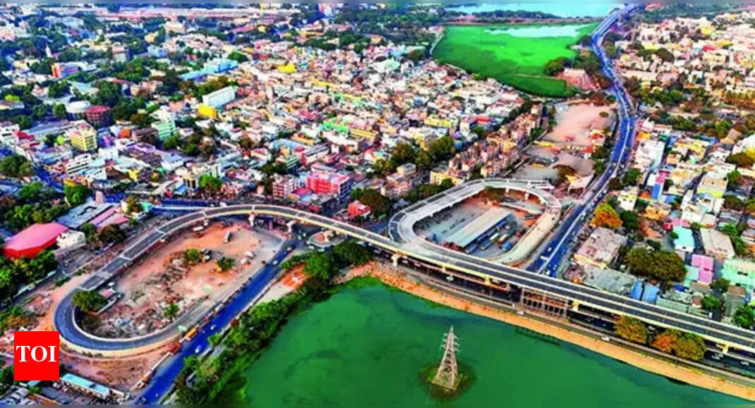 Ukkadam Flyover: Ukkadam flyover likely to be opened for motorists in ...