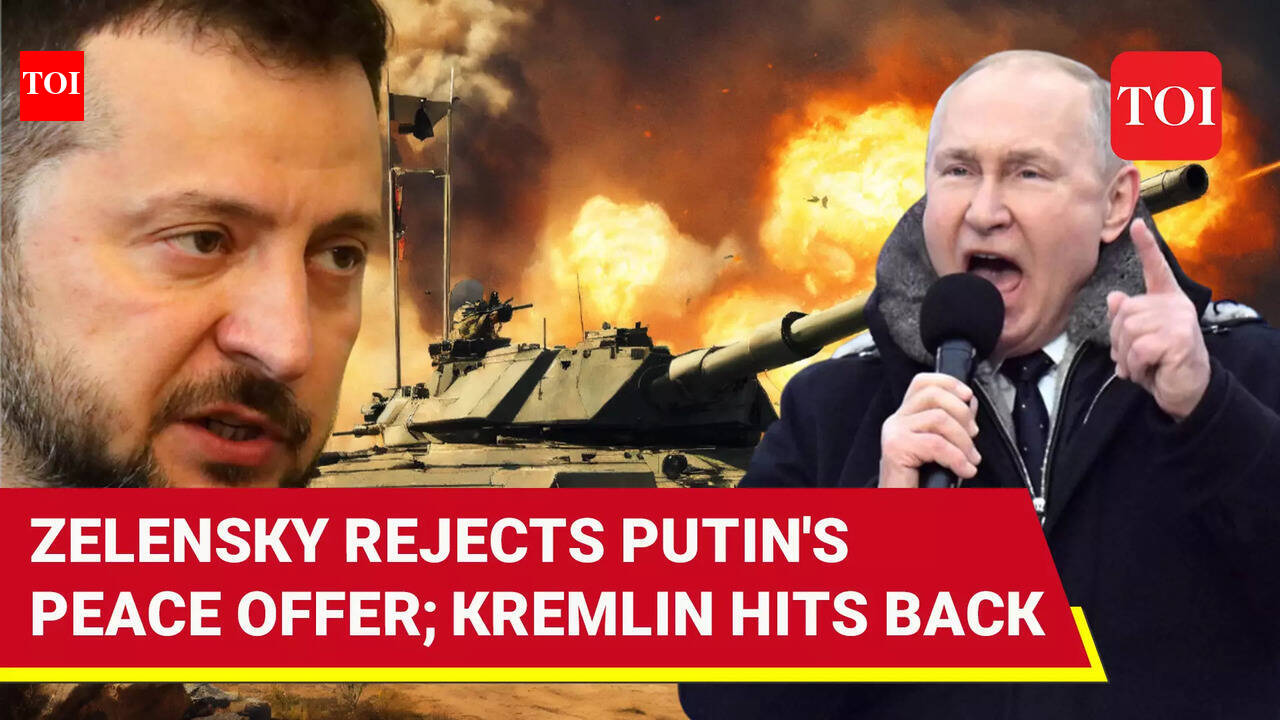 Russia Mocks Zelensky For Spurning Putin's Peace Offer; 'Wrong ...