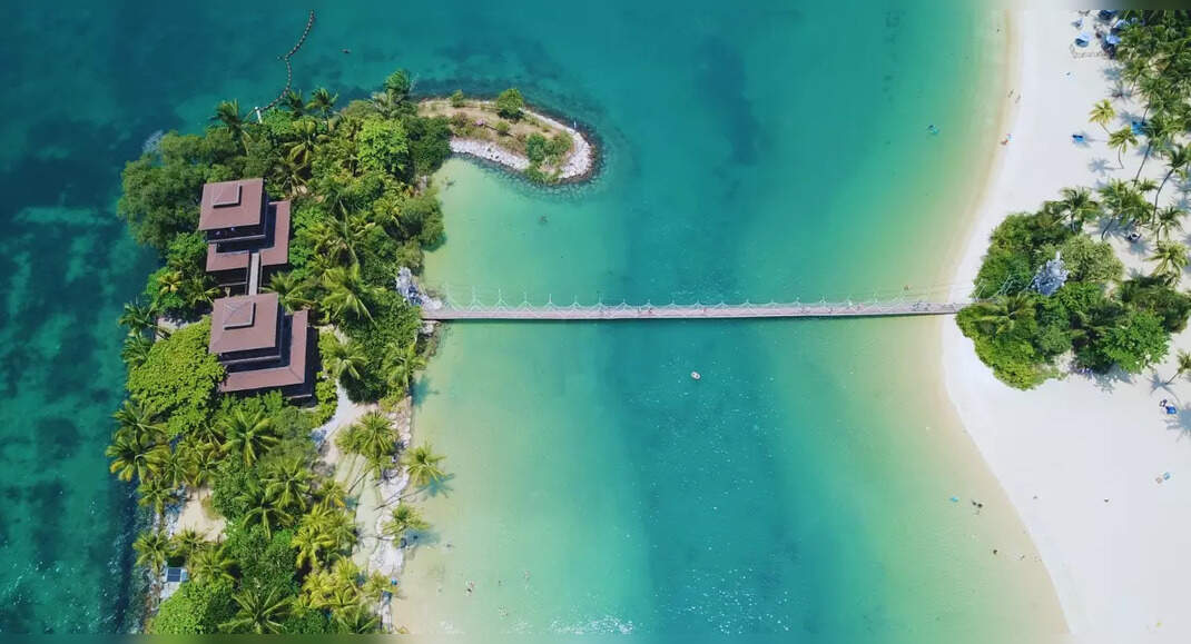 Singapore: Oil spill forces temporary closure of Sentosa Island beaches ...