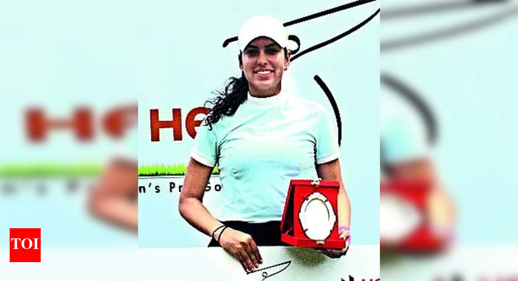 Gaurika Bishnoi wins Hero Women’s Pro Golf Tour with stunning finish ...
