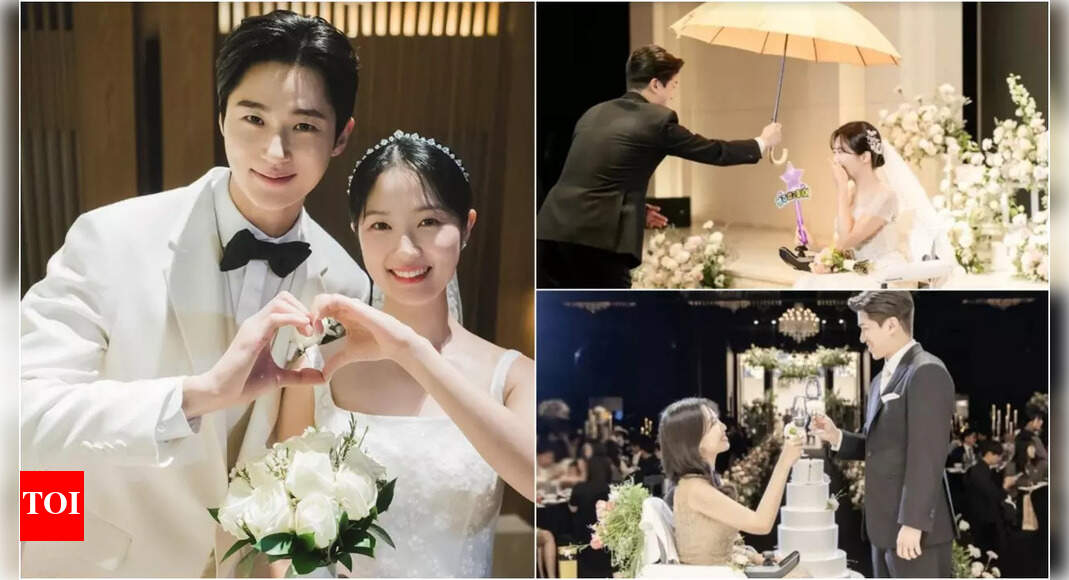 Korean couple's heartwarming 'Lovely Runner'-inspired wedding goes ...
