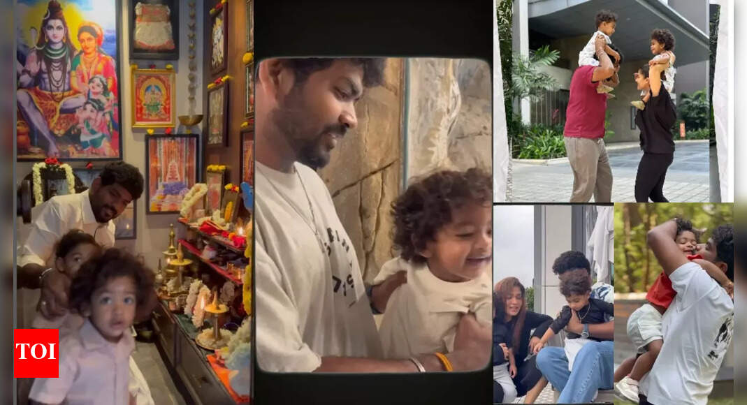 Nayanthara calls her husband Vignesh Shivan the ‘best appa in the world ...