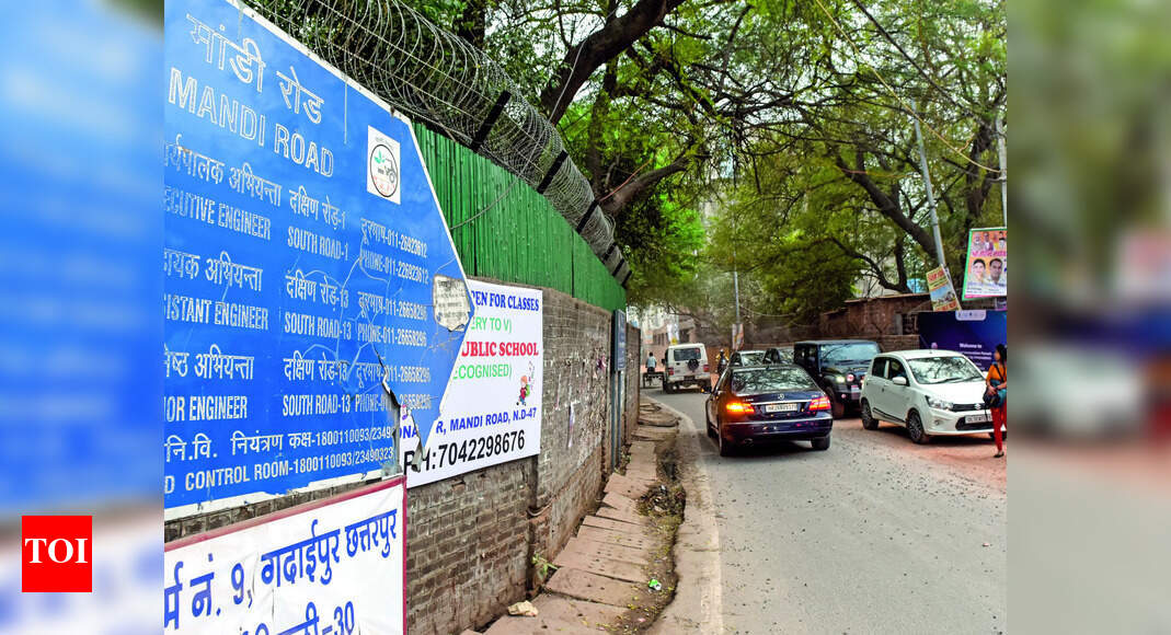 Mandi Road Project: No Progress on Mandi Road Project for Over a Year ...