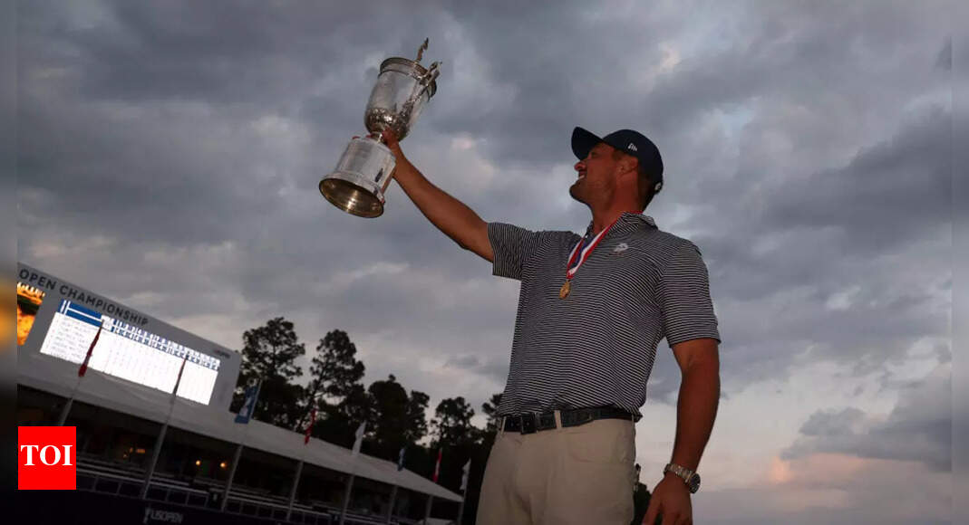 Bryson DeChambeau edges Rory McIlroy by one stroke to win US Open | Golf News - Times of India