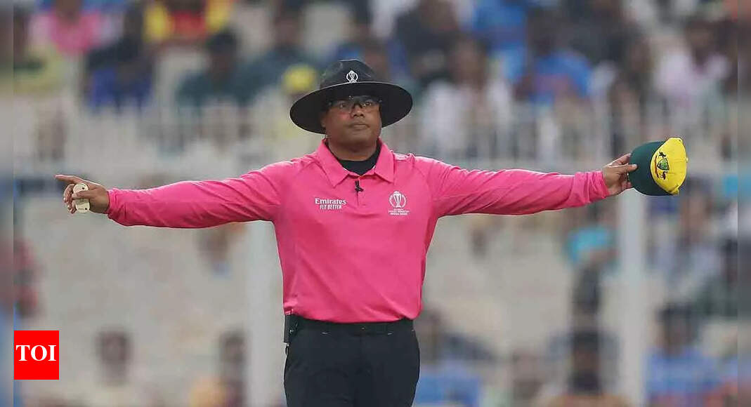 Nitin Menon breaks Venkataraghavan's Indian record for being on-field ...