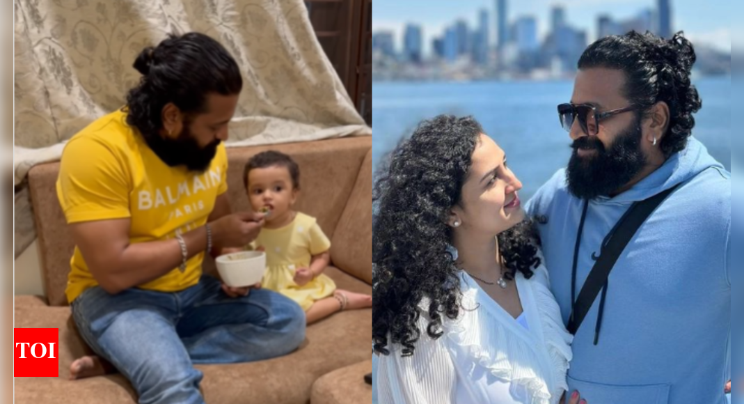 Pragathi Shetty's heartwarming Father's Day tribute to husband Rishab ...