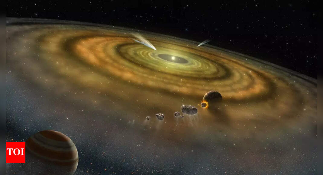 Photos: James Webb Telescope reveals massive asteroid collision ...