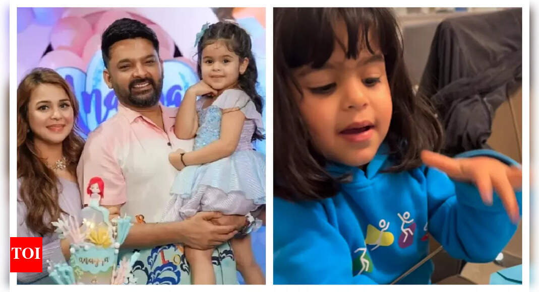 Kapil Sharma's daughter Anayra surprises her father with a special gift ...