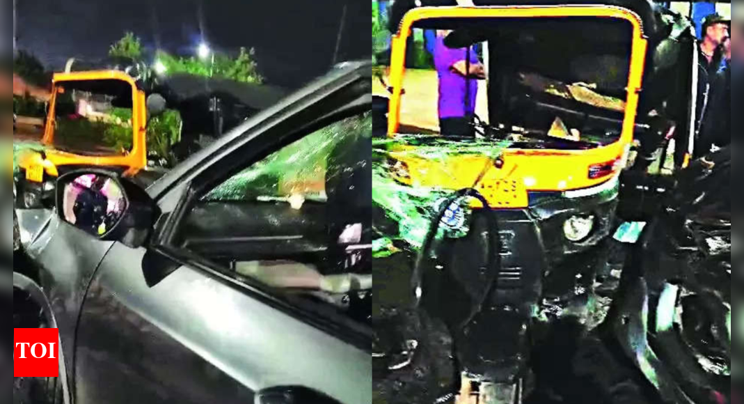 Pune crash re-run? Drunk teen rams SUV into autorickshaw; 4 injured ...