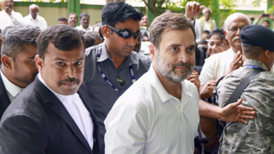 Hearing in defamation case against Rahul Gandhi postponed to June 26 | India News - Times of India