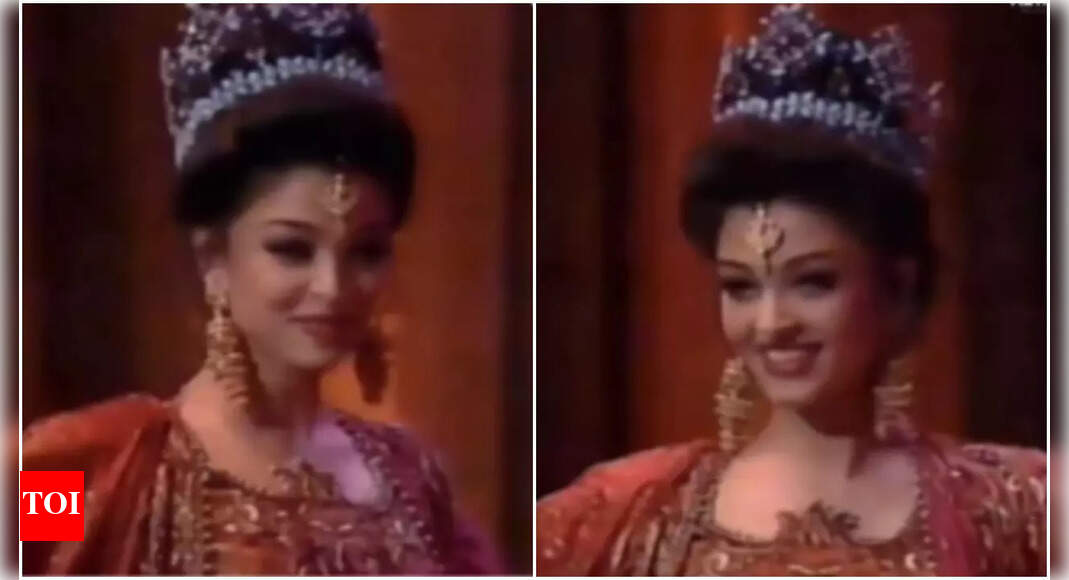 When Aishwarya Rai made her final walk as Miss World before crowning her successor | Hindi Movie ...