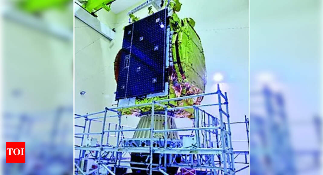 GSAT-N2: GSAT-N2 to leave India soon for launch from US | Bengaluru ...