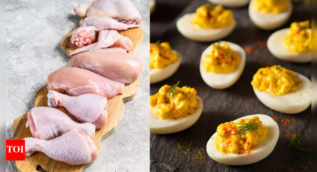 Chicken vs Egg Benefits: Which is healthier? | - Times of India