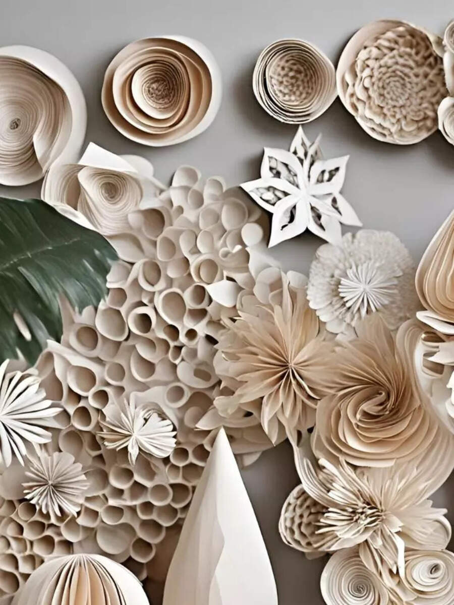 8 simple ways to reuse old paper in home decor | Times of India