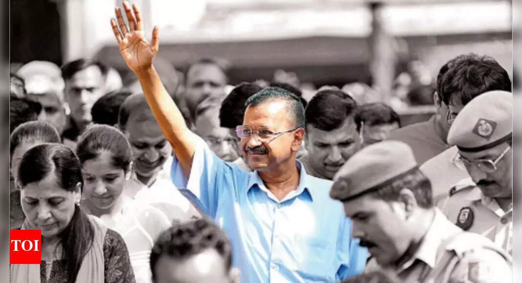 Delhi CM Arvind Kejriwal gets bail in excise case, ED to move HC today | Delhi News - Times of India