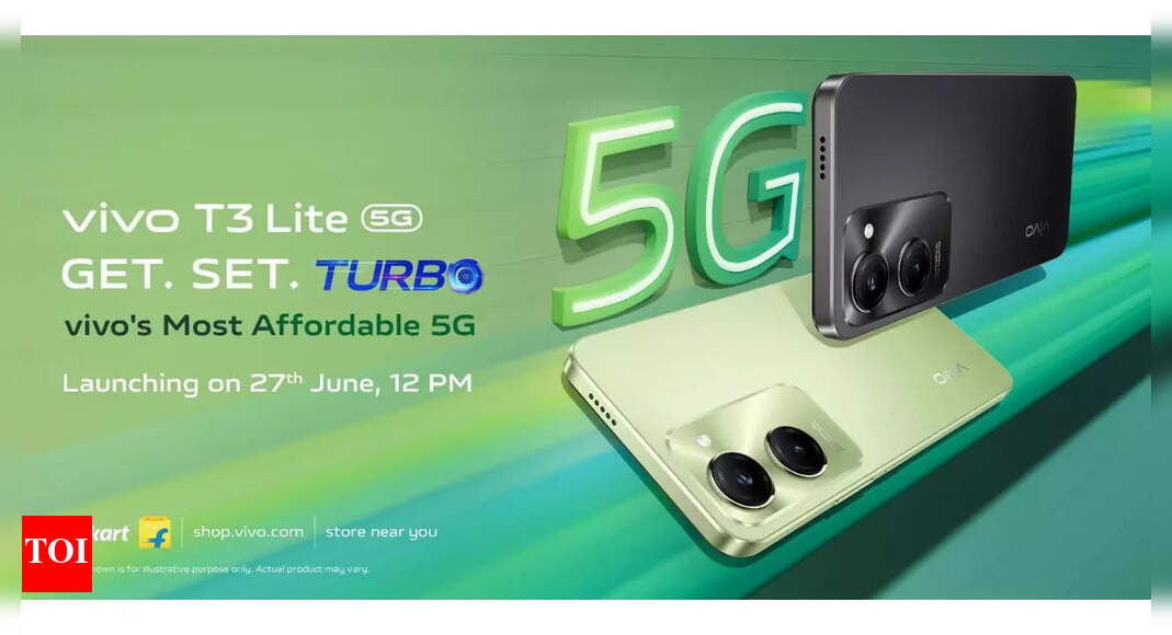 Vivo T3 Lite 5G smartphone to launch in India on June 27: All details ...