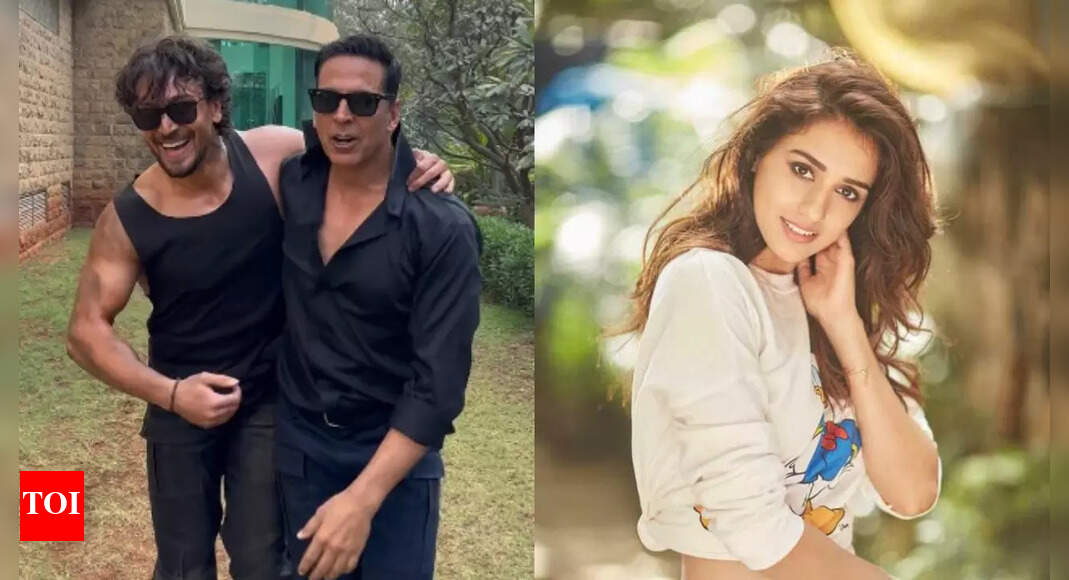 Akshay Kumar and Tiger Shroff team up for a volleyball match; Disha ...