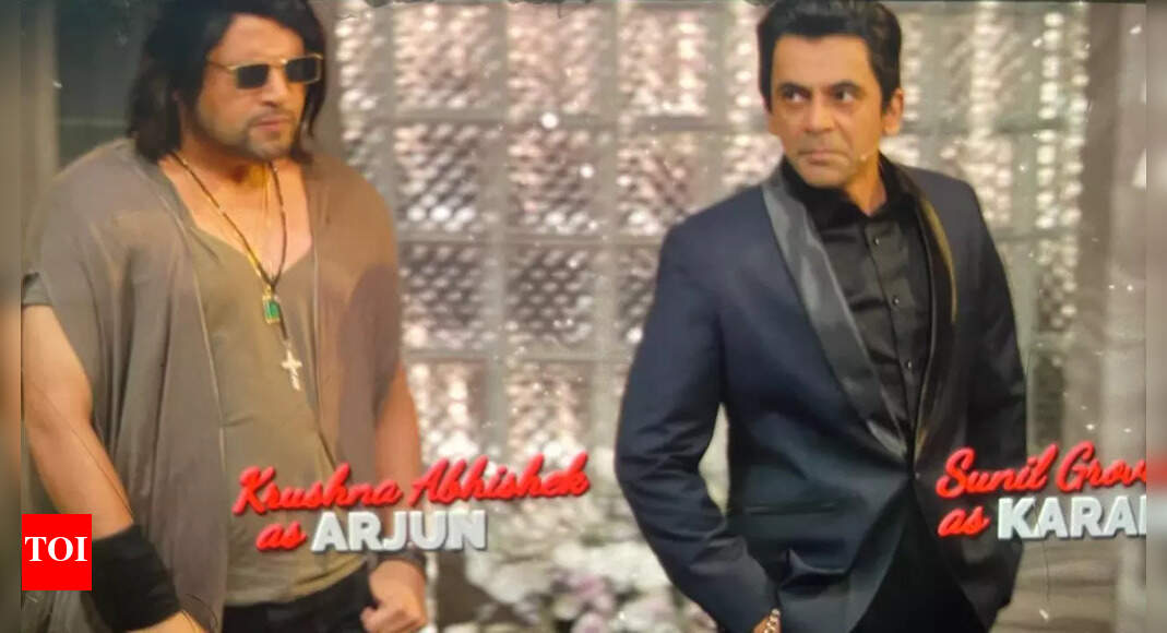 The Great Indian Kapil Show: Krushna Abhishek and Sunil Grover's mimicry of Shah Rukh Khan and ...