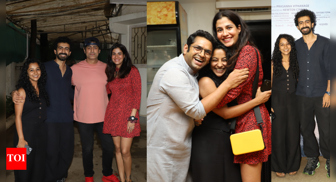 Paradise screening: Mohit Raina, Sharib Hashmi come together to support ...