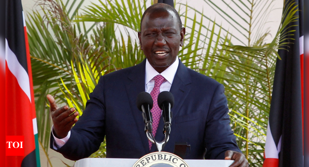 Kenya's Ruto ready for 'conversation' with protesters - Times of India