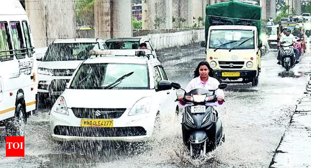 Nashik City: Nashik City and District Receive Moderate to Heavy Rain, IMD Issues Yellow Alert ...