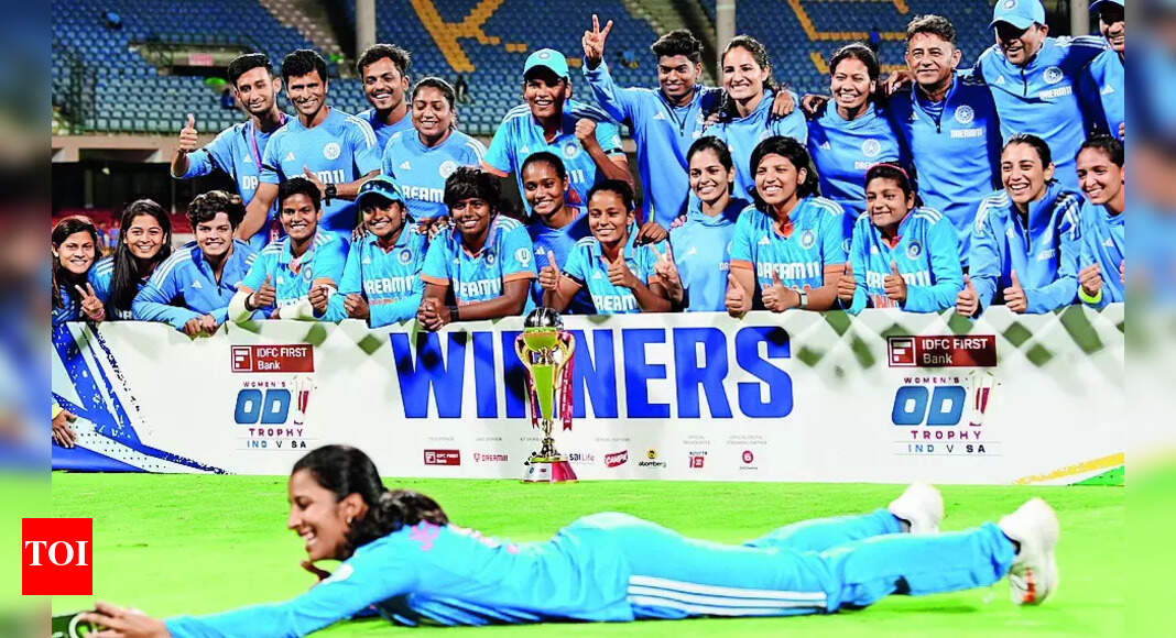 India sweep series with Smriti Mandhana's record-breaking 90-run ...