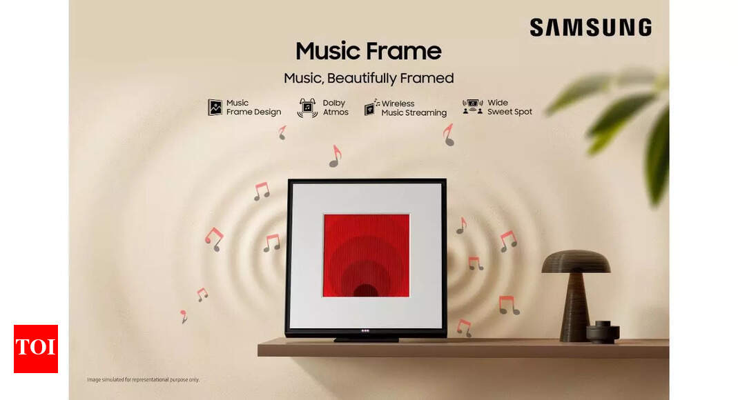 Samsung launches Music Frame Bluetooth speaker in India, priced at Rs ...
