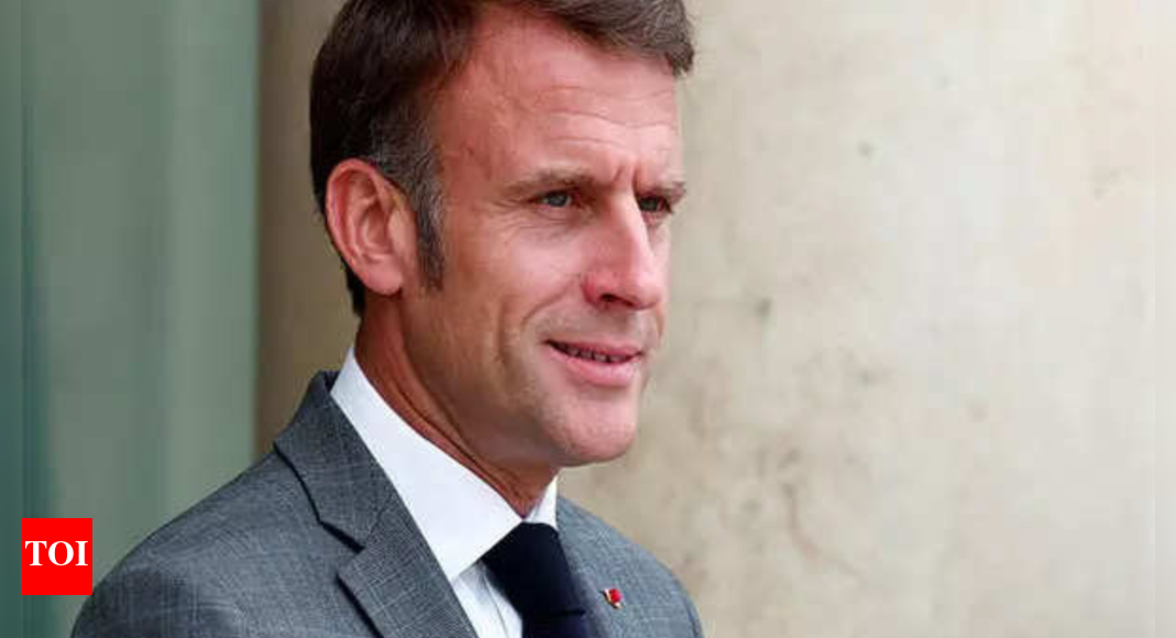 Macron under fire over France 'civil war' warning - Times of India