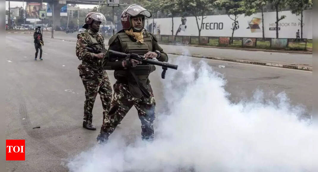 Kenya police fire rubber bullets, tear gas at anti-tax protesters ...