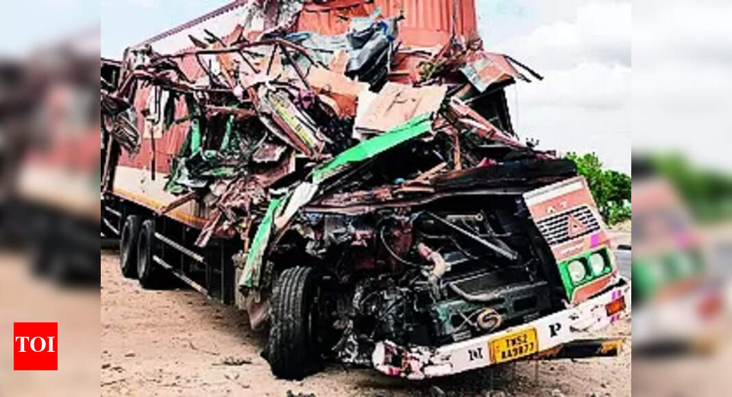 Truck Collision: Fatal Collision Between Two Trucks on NH Claims Lives ...