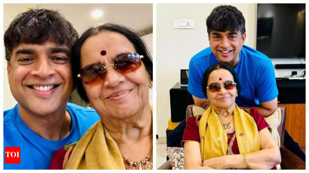 R Madhavan Family Photos