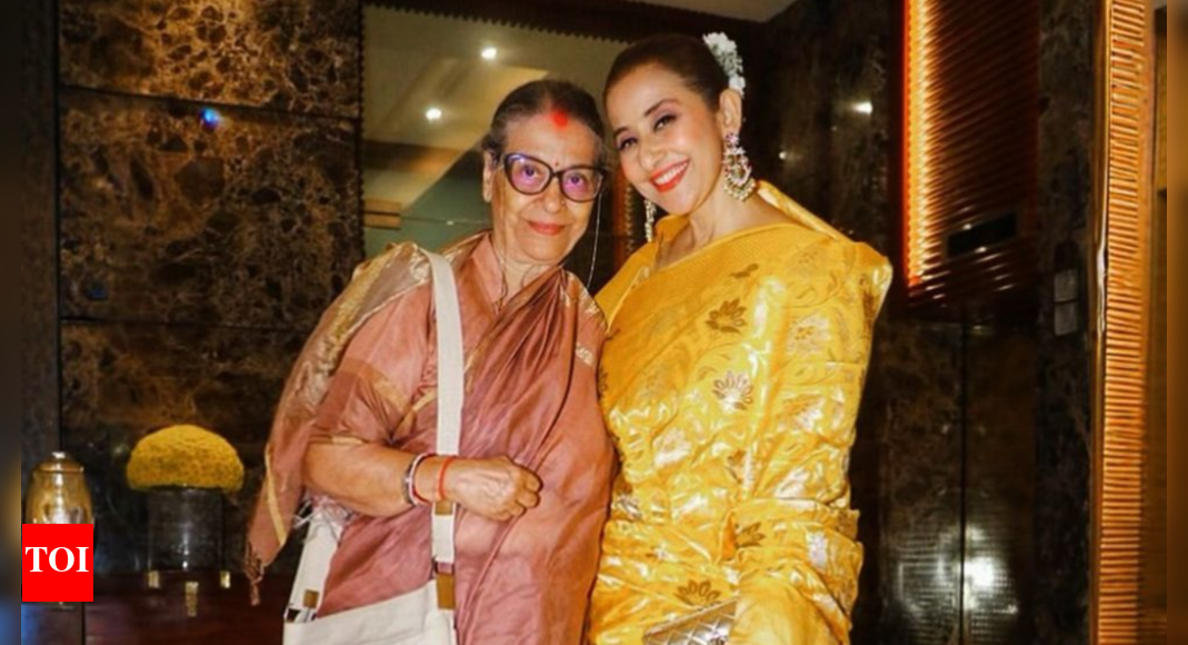 Manisha Koirala shares heartwarming picture with her mother, calls her ...