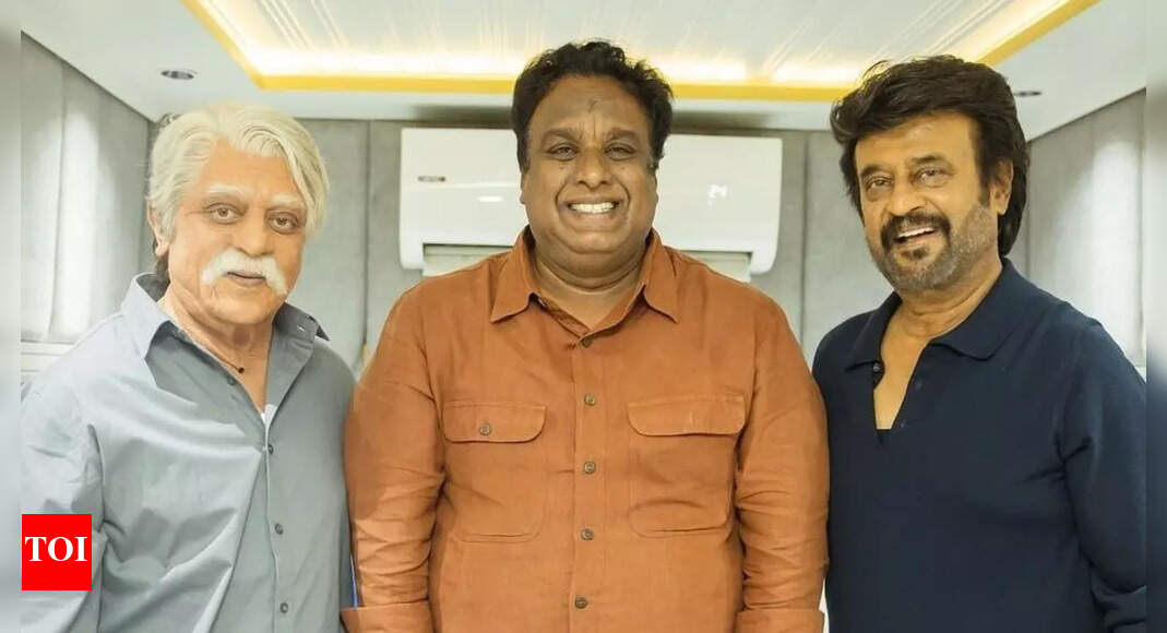 Rajinikanth and Kamal Haasan's unseen pictures in their 'Vettaiyan' and ...