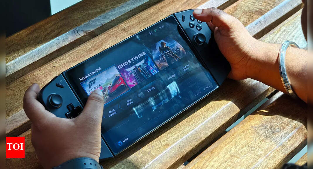 Lenovo Legion Go handheld gaming device first impressions - Times of India