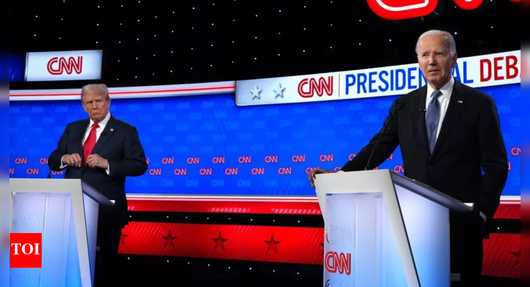 US Presidential Debate: US Presidential debate: Biden terms overturning ...