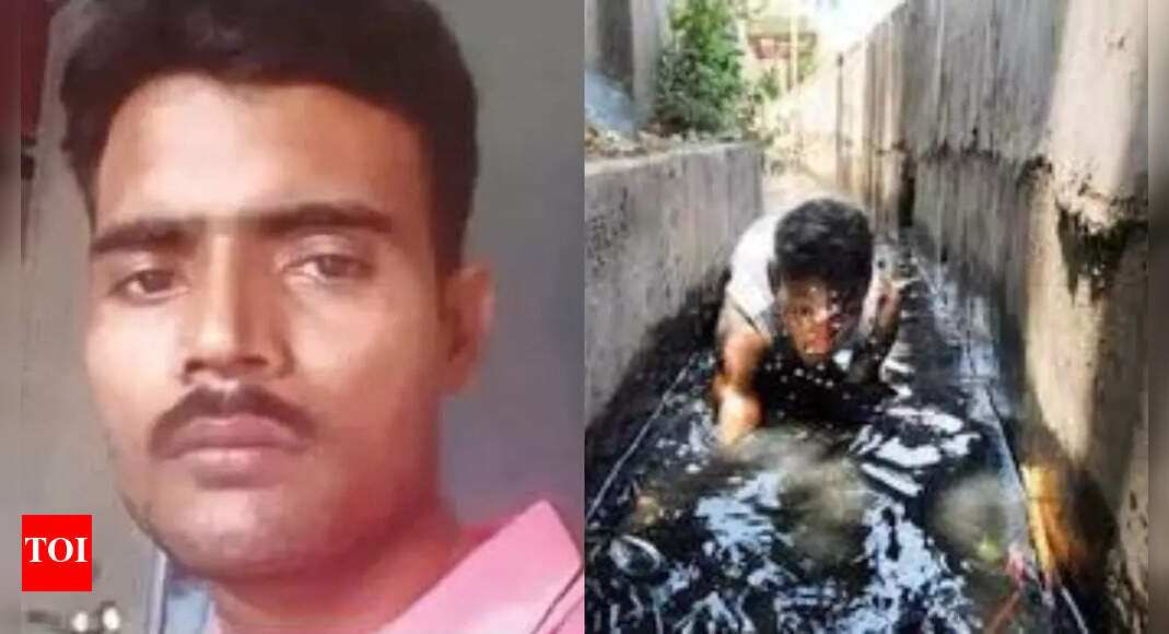 Man Cleaning Sewer Without Safety Gear Dies In Gurgaon 4th Fatality In