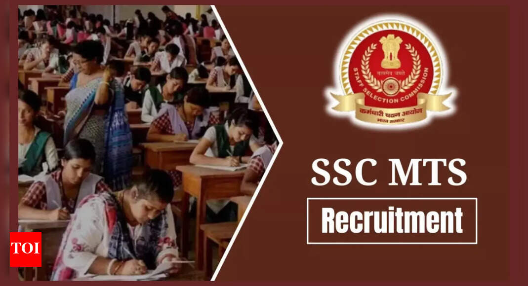 SSC MTS recruitment notification 2024 OUT: Registration window open for ...