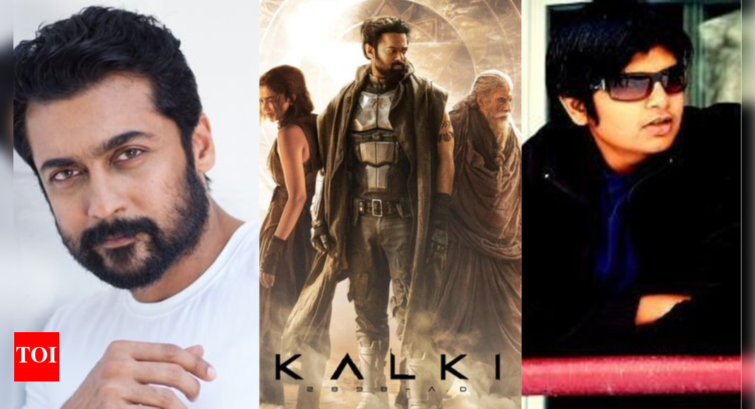 Tamil film stars Suriya and Karthik Subbaraj wishes team 'Kalki 2898 AD ...