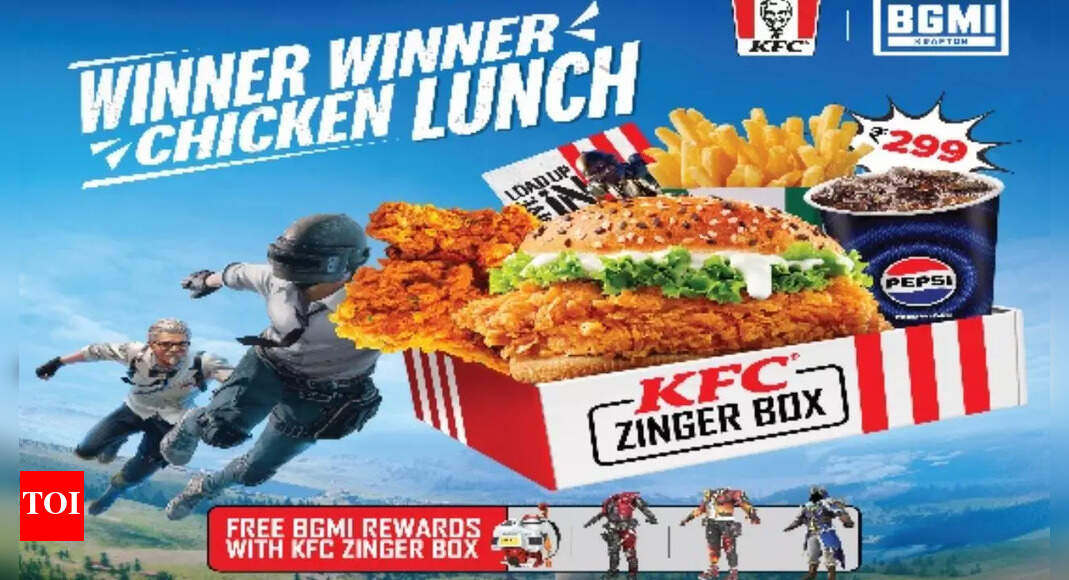 KFC India serving ‘Winner Winner Chicken Lunch’ to BGMI fans: Here's ...