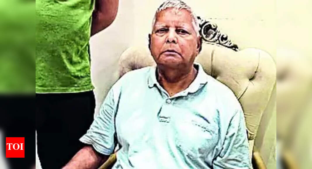 Lalu criticizes PM Modi over alleged roof leak at Ayodhya Ram temple ...