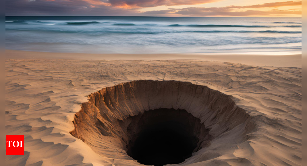 'A bit crazy this morning': Mysterious hole appears on Australia's Main ...