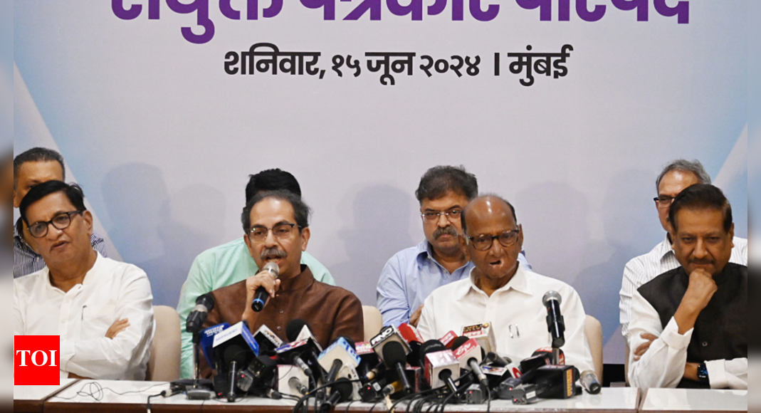 Congress, Shiv Sena (UBT) and NCP (SP) to contest Maharashtra polls ... Congress, Shiv Sena (UBT) and NCP (SP) to contest Maharashtra polls ...