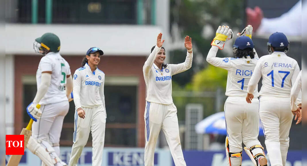 One-off Test: South Africa fight as centurion Sune Luus makes India ...